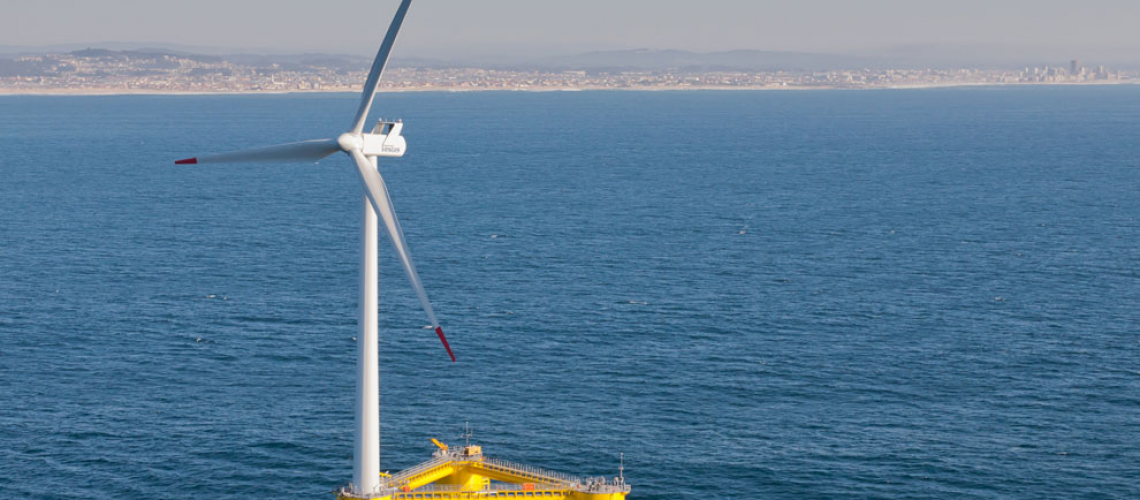The floating wind turbine for Provence Grand Large lifts the veil ...